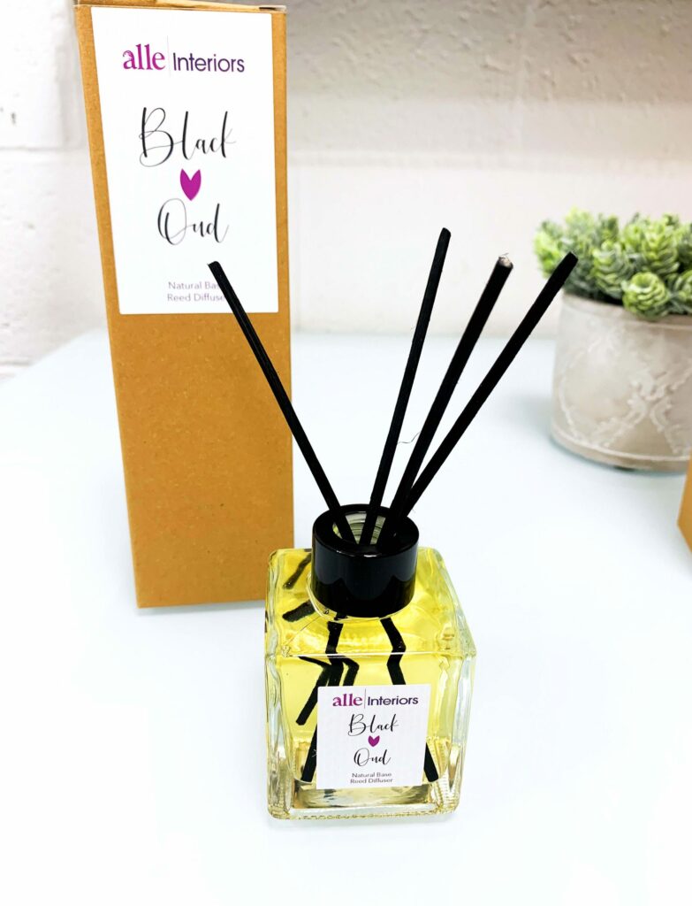 Reed Diffusers Medium – Black Oud - Alle Interiors